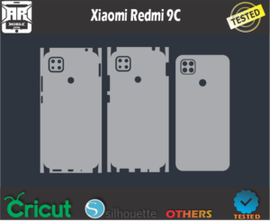 Xiaomi Redmi 9c Skin Vector Template Svg - ARMOBILESKIN