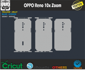 OPPO Reno 10x Zoom Skin Template Vector - ARMOBILESKIN