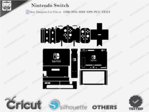 Nintendo Switch Skin Template Vector - ARMOBILESKIN