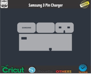 Samsung 3 Pin Charger Skin Template Vector - ARMOBILESKIN