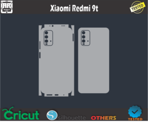 Xiaomi Redmi 9t Skin Template Vector - ARMOBILESKIN