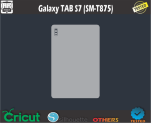 Galaxy TAB S7 (SM-T875) Skin Template Vector - ARMOBILESKIN