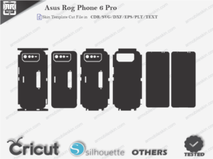 Asus Rog Phone 6 Pro Skin Template Vector - ARMOBILESKIN