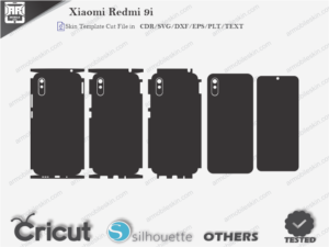 Xiaomi Redmi 9i Skin Template Vector - ARMOBILESKIN