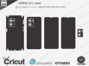 OPPO A77 2022 Skin Template Vector - ARMOBILESKIN